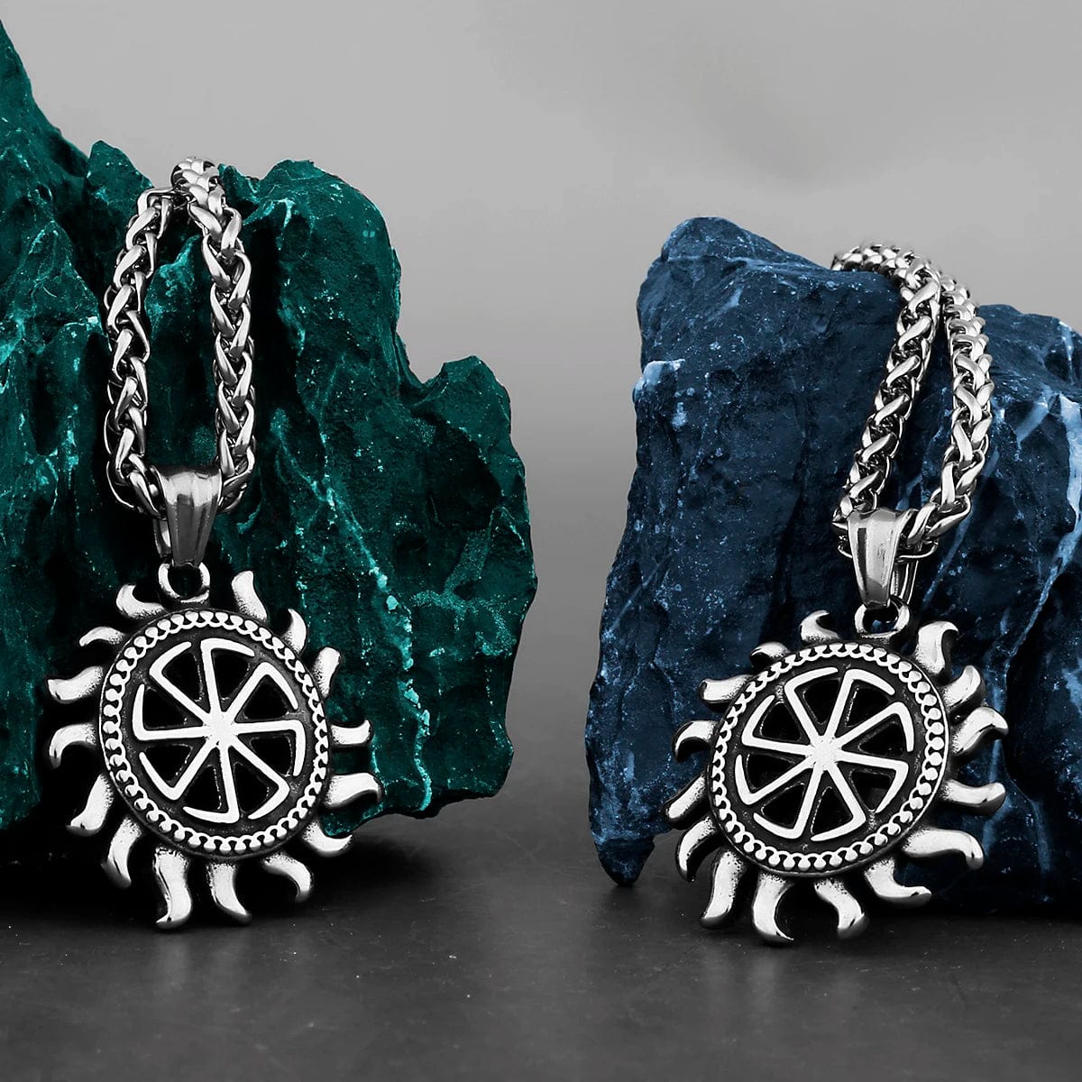 Sun Wheel Necklace | Viking Warriors