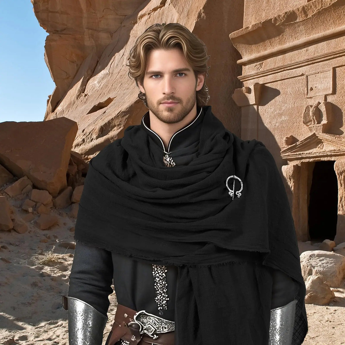 Viking Cosplay Cloak and Pin | Viking Warriors