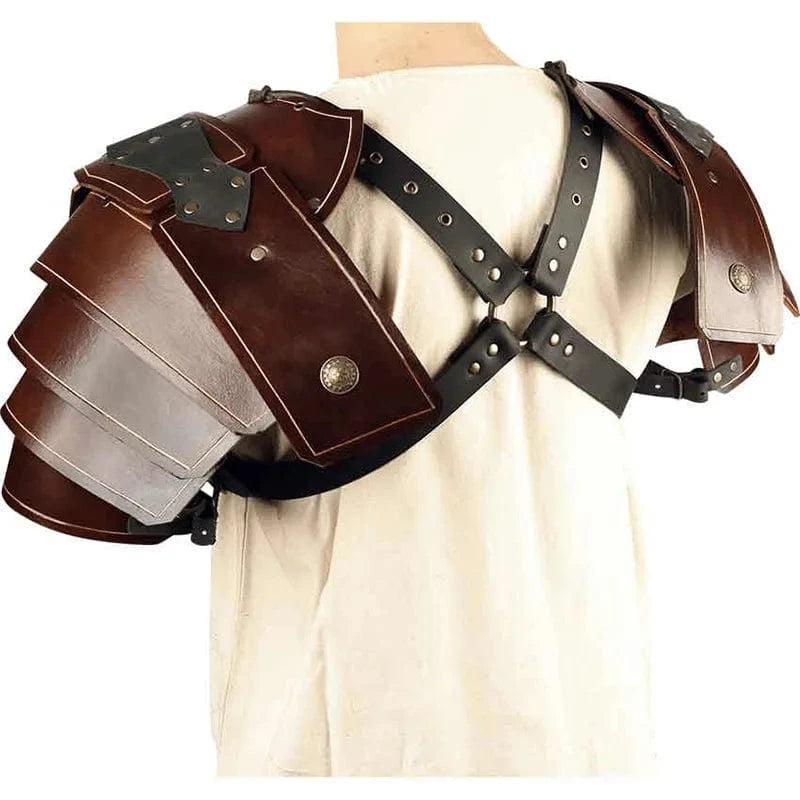 Ancient Roman Medieval Viking Shoulder Armor | Viking Warriors