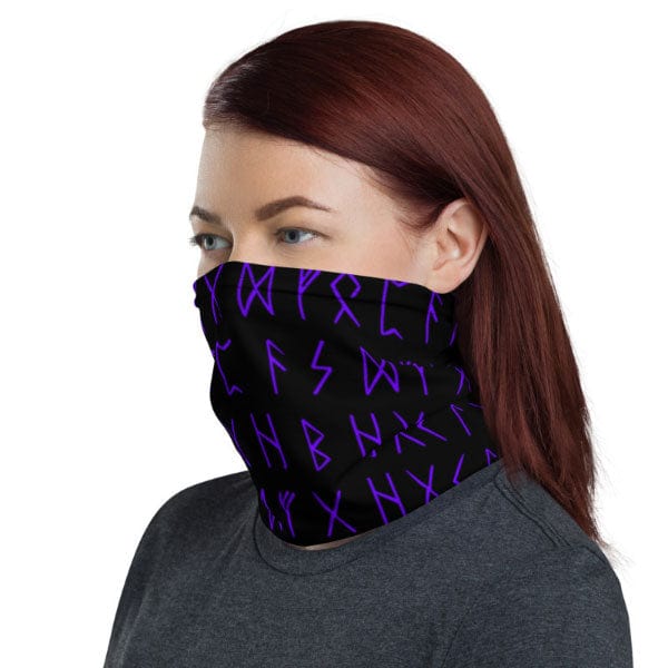 Magic Runes Neck Gaiter | Viking Warriors