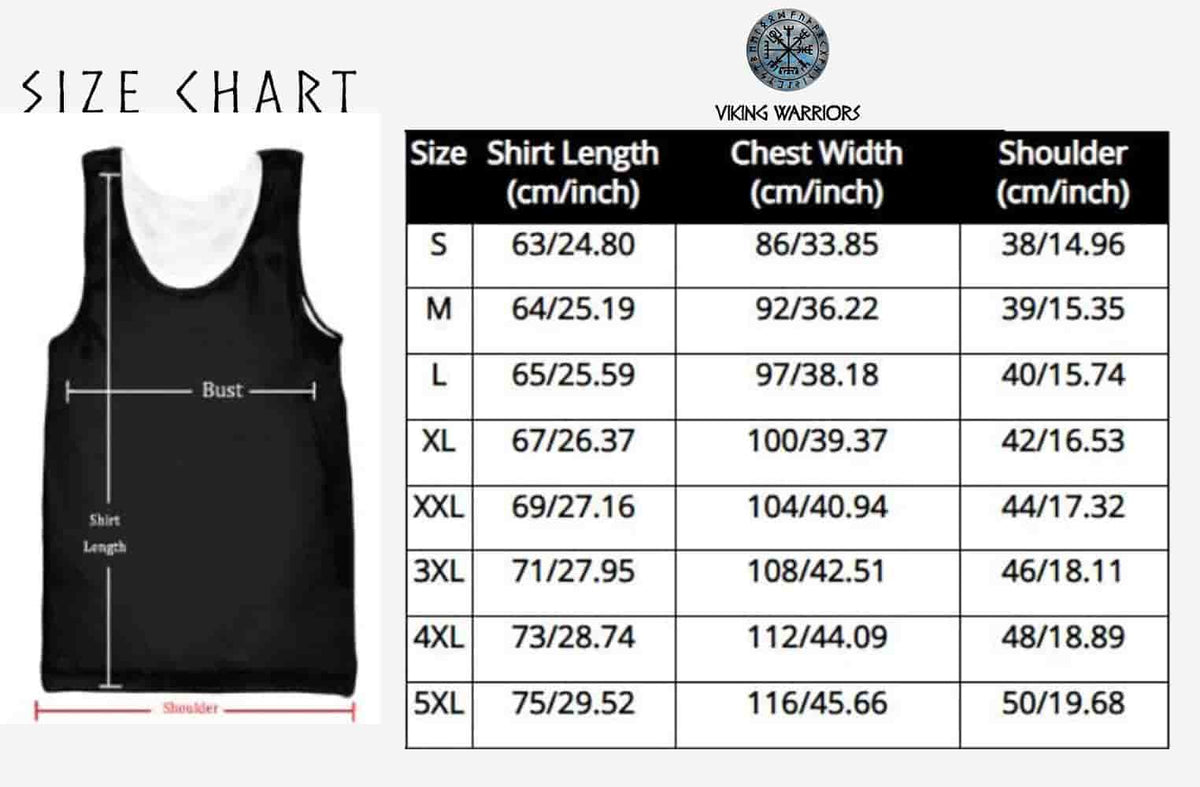 Mjöllnir Thor Hammer Tank Top | Viking Warriors