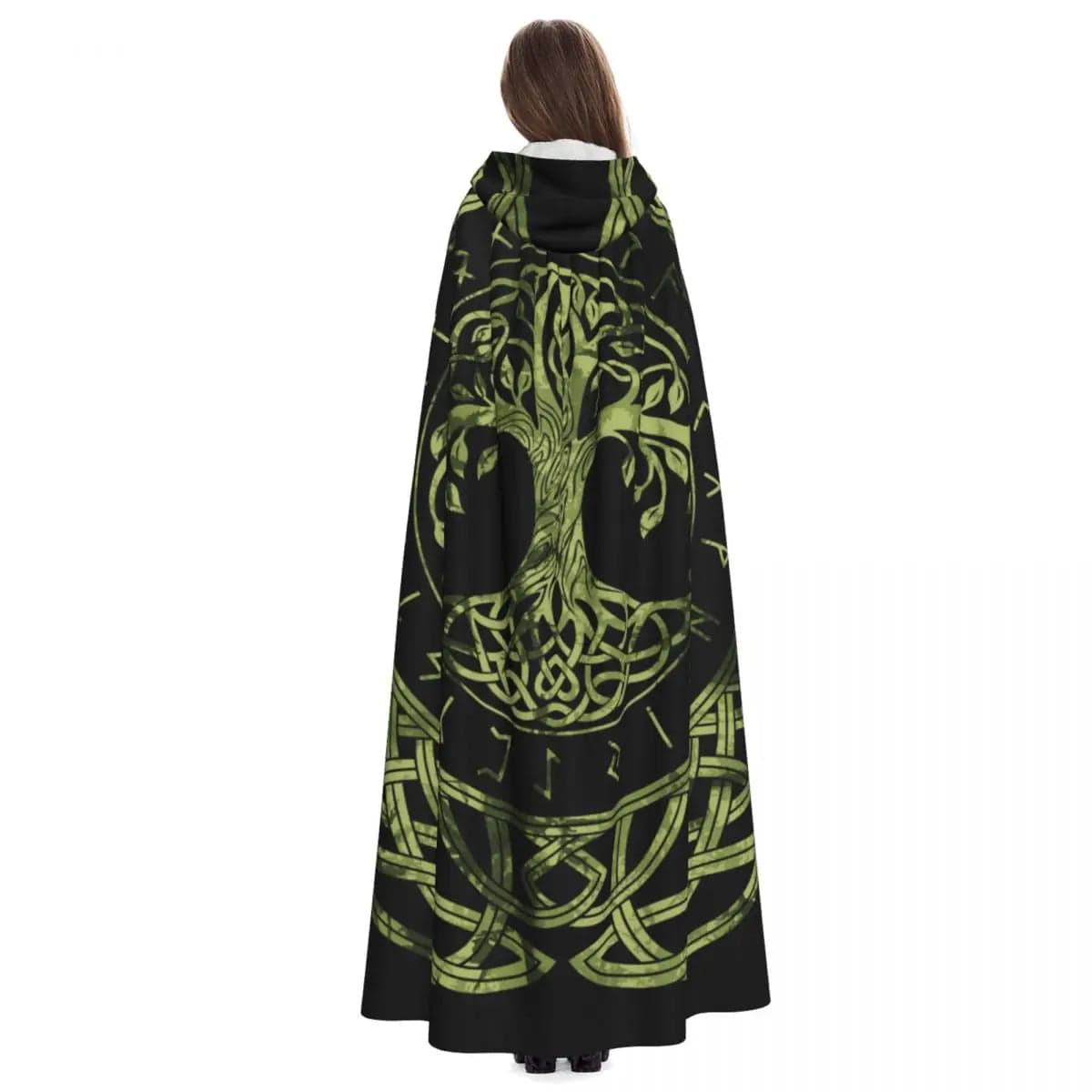 Norse Viking Tree of Life Hooded Cloak | Viking Warriors