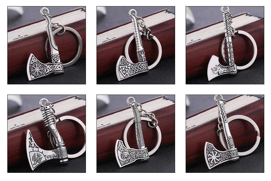 Viking symbols Axe Keychains | Viking Warriors